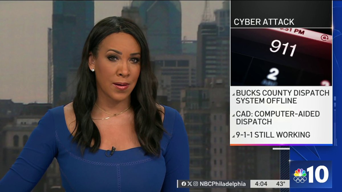 Hackers force the Bucks County 911 dispatch system offline – NBC10 ...