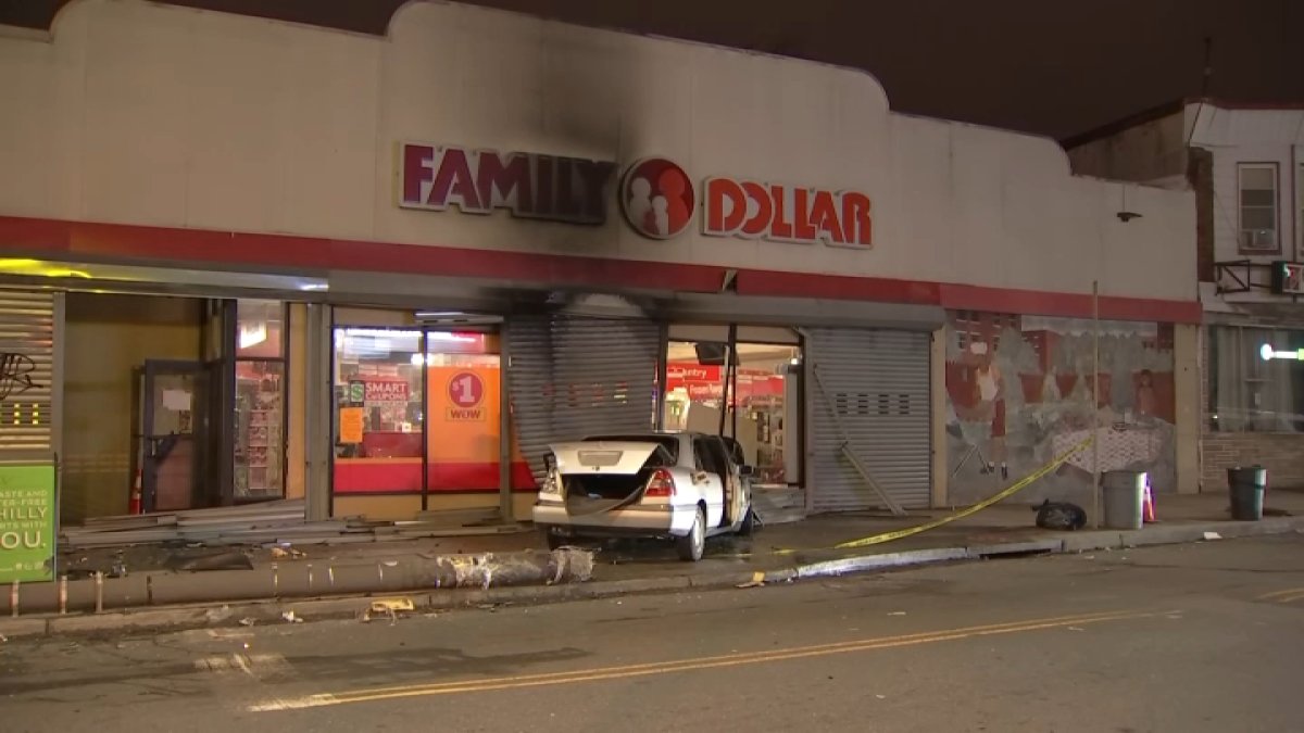 Fiery crash into Philly Family Dollar – NBC10 Philadelphia