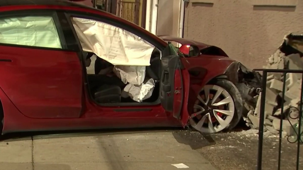 Tesla smashes into South Philly building. What we know – NBC10 Philadelphia