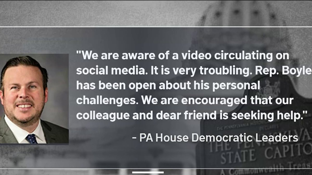 Patrons react to the video of Pa. Rep. Kevin Boyle yelling, cursing at ...