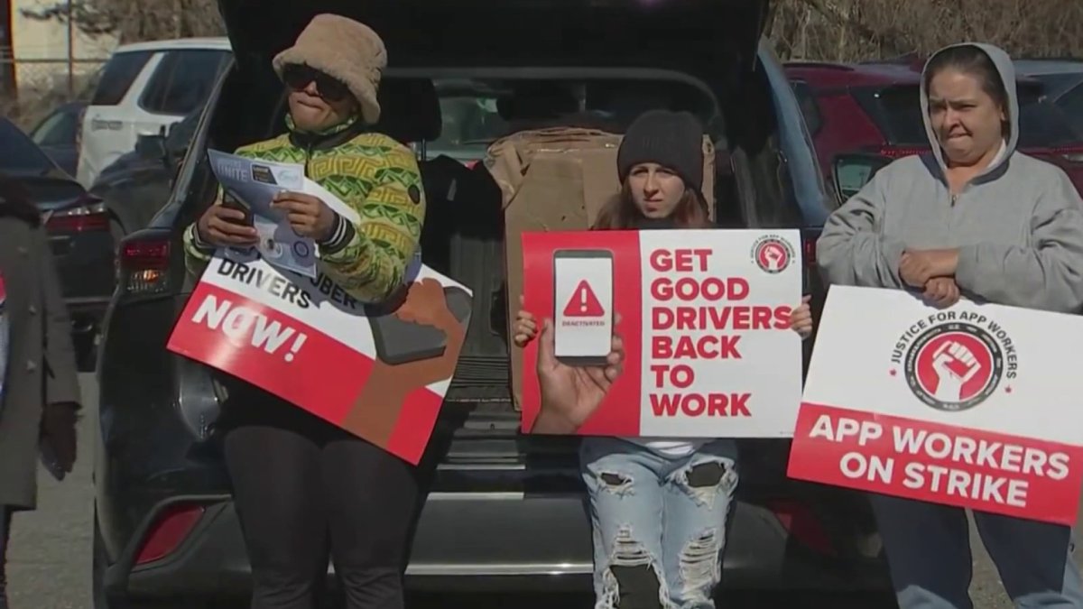 Uber and Lyft rideshare workers go on strike to demand higher pay and ...