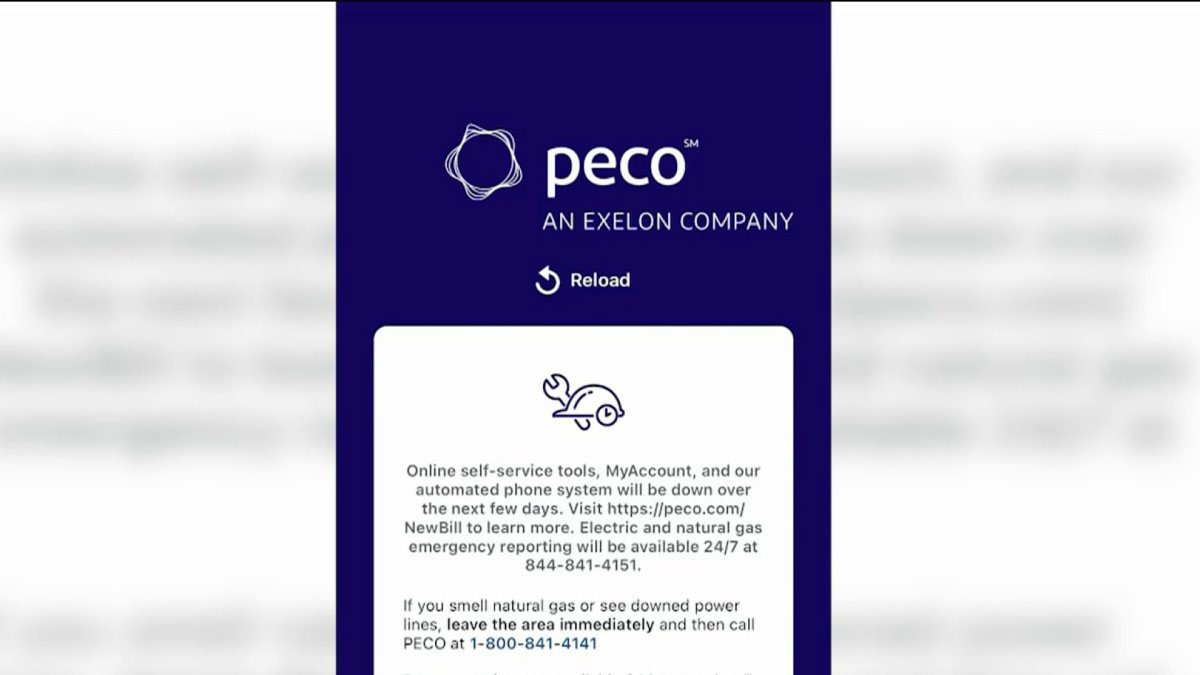 PECO online account access down – NBC10 Philadelphia