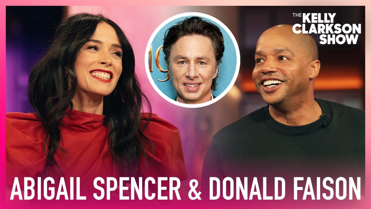 Zach Braff introduced ‘professional fiancés’ Donald Faison and Abigail ...