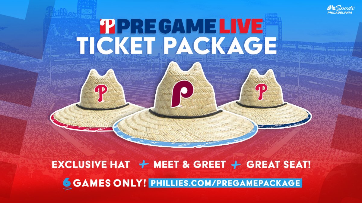 Phillies Pregame Live ticket package is back for 2025 season – NBC10 ...
