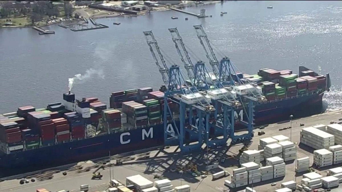Largest vessel to ever visit U.S. East Coast docks in Philadelphia – NBC10 Philadelphia