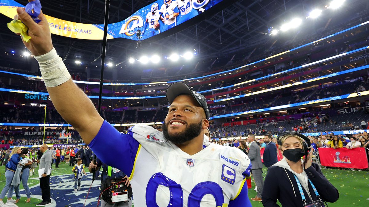 Rams’ Aaron Donald announces retirement after 10 NFL seasons – NBC10 ...