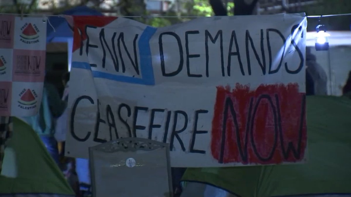 Penn president calls for pro-Palestinian protesters to disband – NBC10 ...