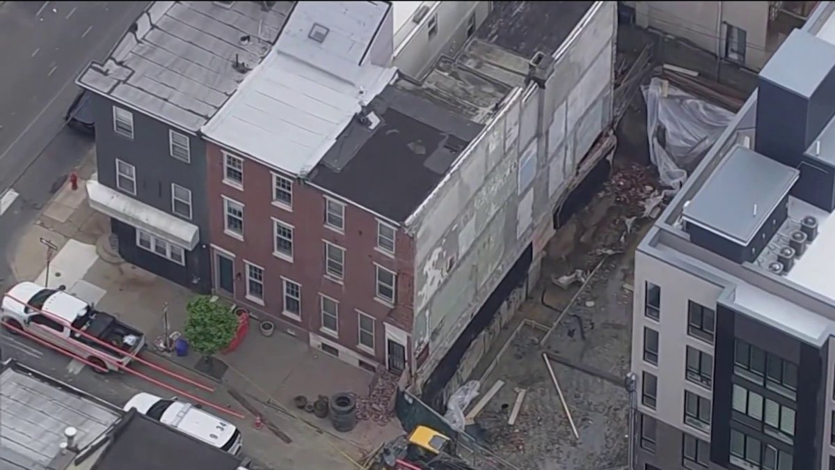 Philadelphia family displaced after their home collapsed next to a ...