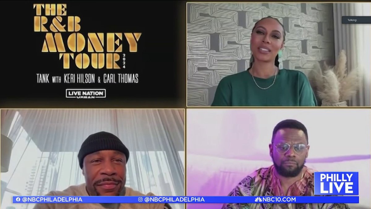Tank, Keri Hilson and Carl Thomas coming to Philly for ‘R&B Money Tour’ – NBC10 Philadelphia