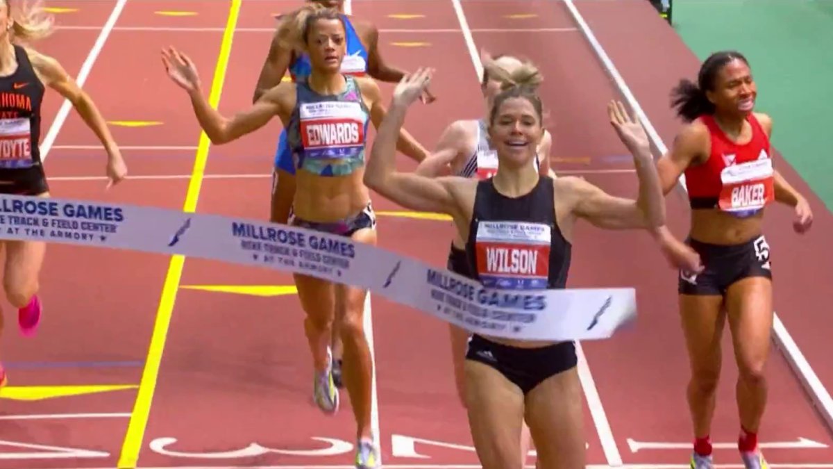 Olympic hopeful and indoor track champion Allie Wilson has deep ties to ...