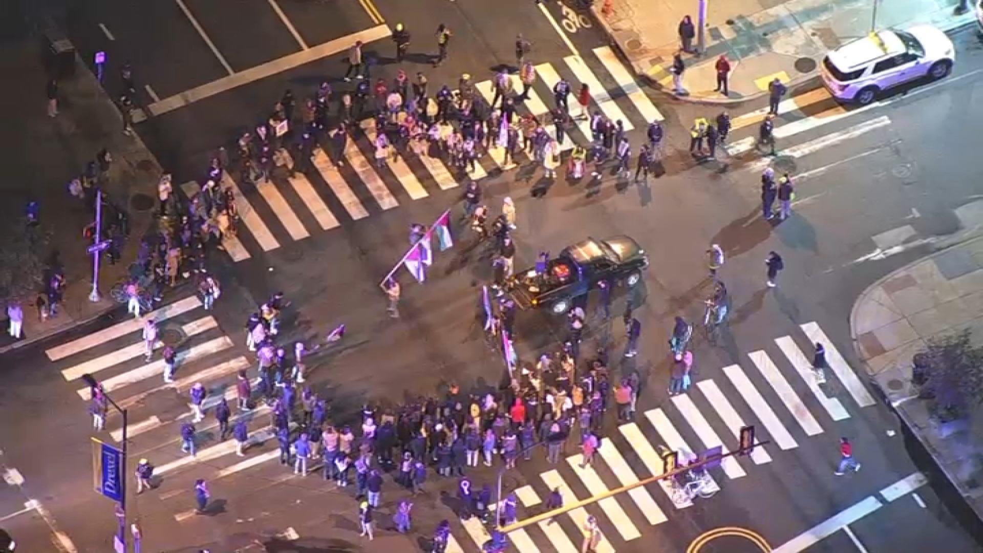 Pro-Palestinian protesters marched through Philadelphia – NBC10 ...