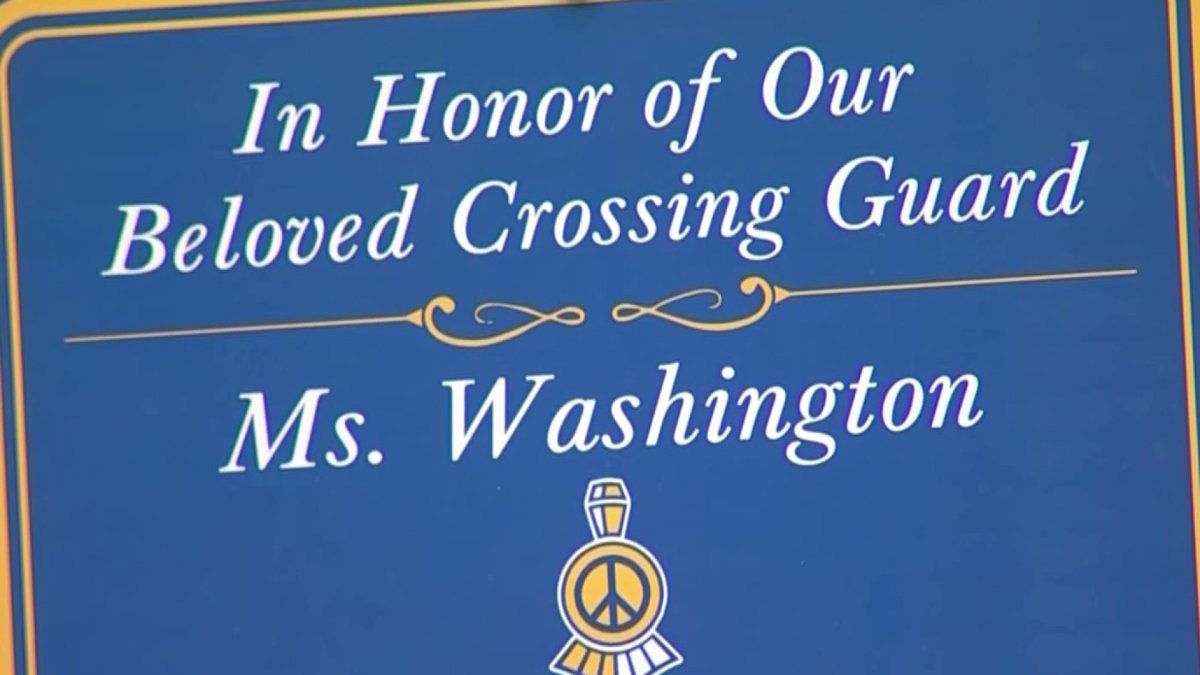 Beloved Montgomery County crossing guard honored with street sign ...