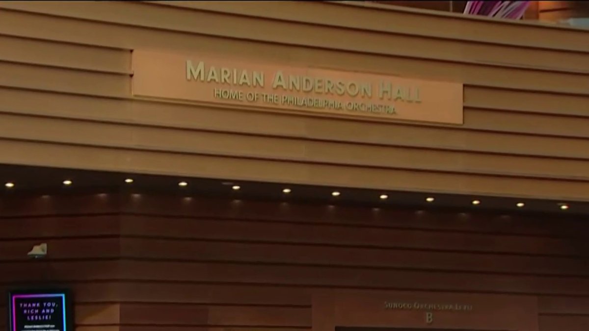 Kimmel Center holds ceremony to honor Marian Anderson and unveil hall named after her – NBC10 ...
