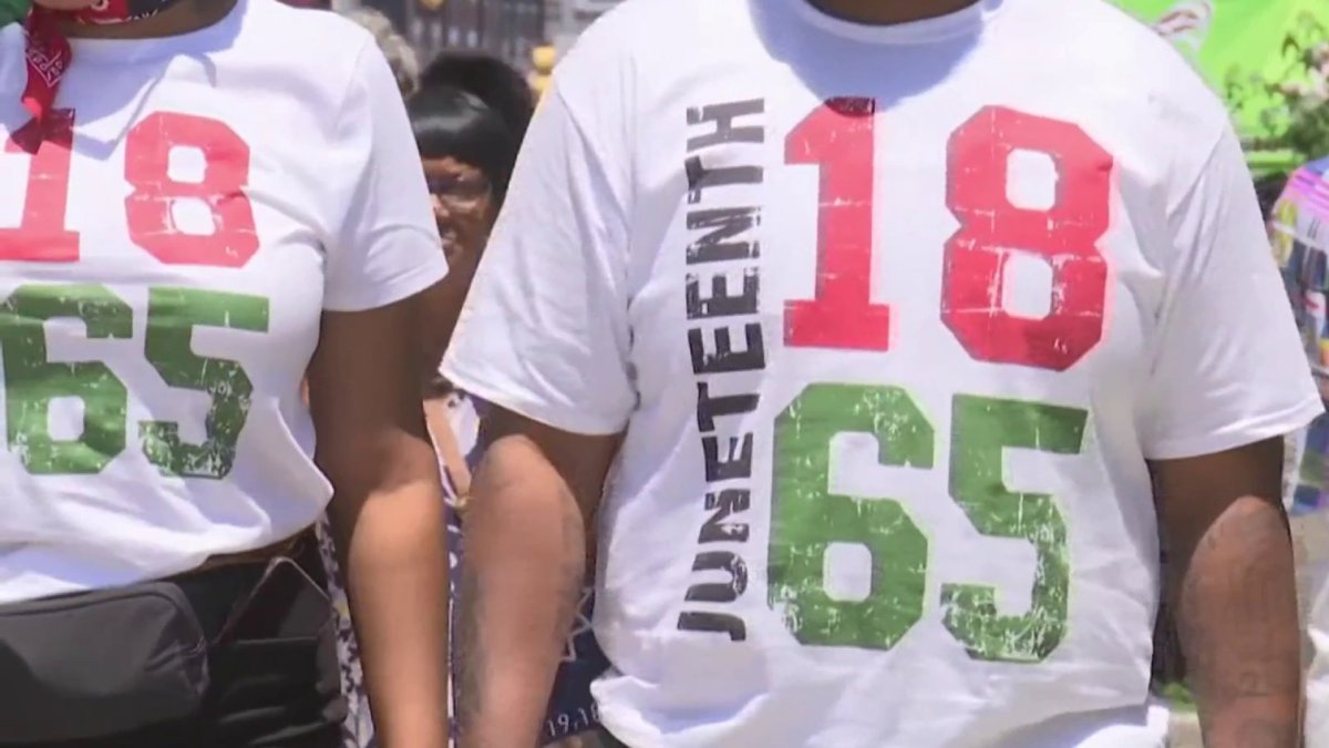 People speak on why the Juneteenth Parade in West Philly means so much ...