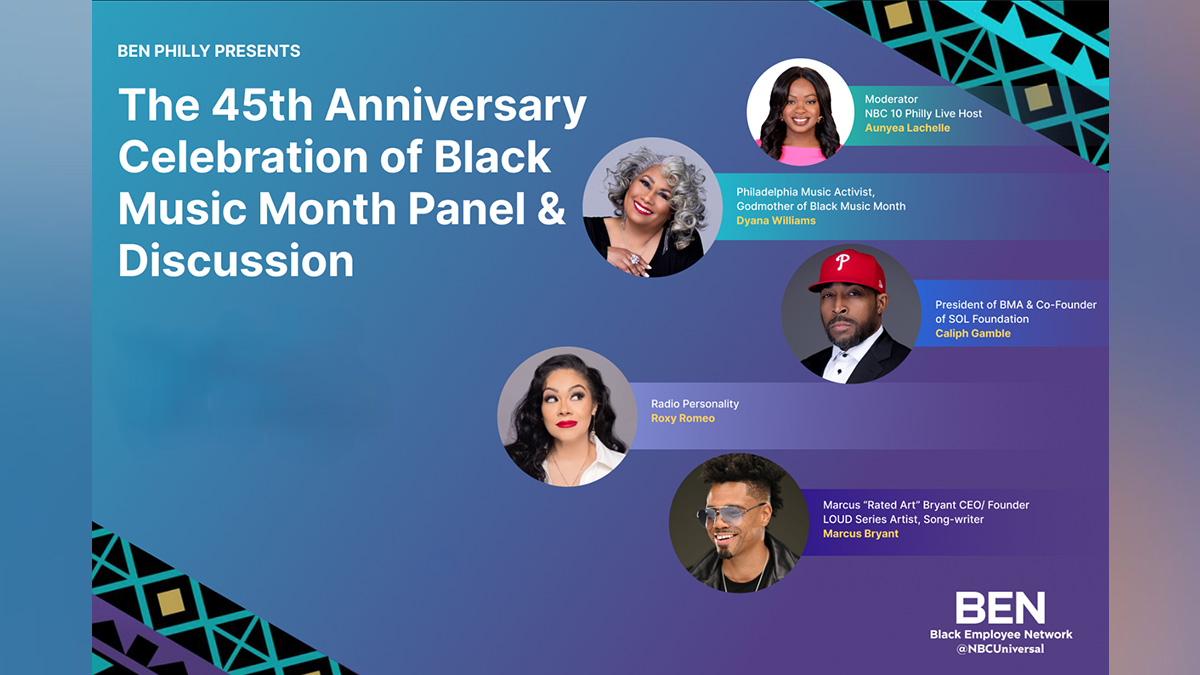 BEN Philly celebrates 45th anniversary of Black Music Month – NBC10 ...