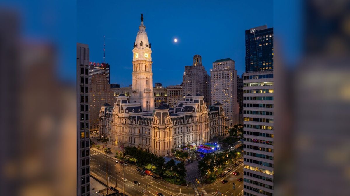 Philadelphia shows off brand new lighting system at City Hall – NBC10 ...