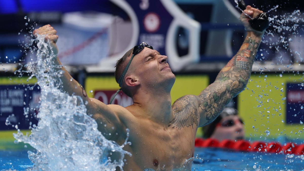 Swimming star Caeleb Dressel height, age, more for 2024 Olympics ...