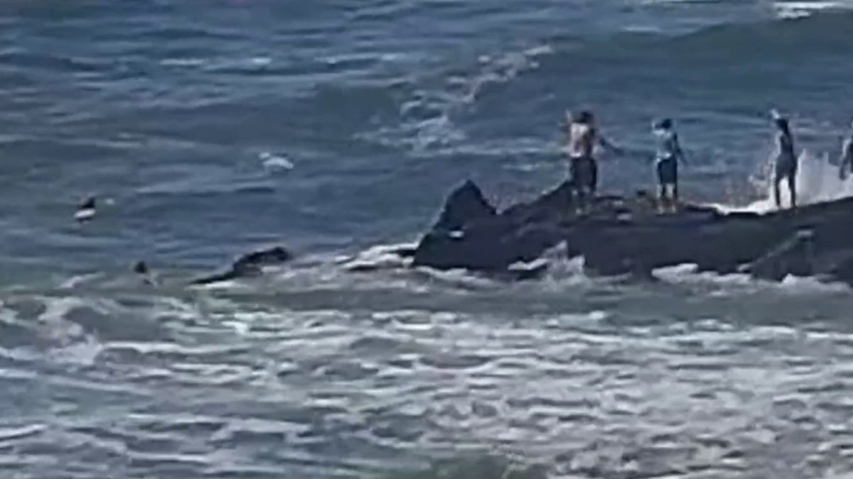 Video shows 9 people being rescued from the water in Ocean City, NJ ...