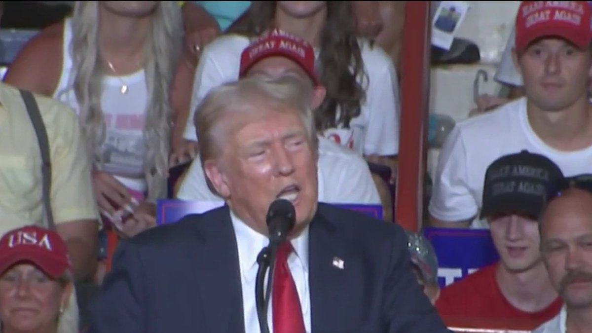 Donald Trump attends first rally in Pa. since assassination attempt in ...
