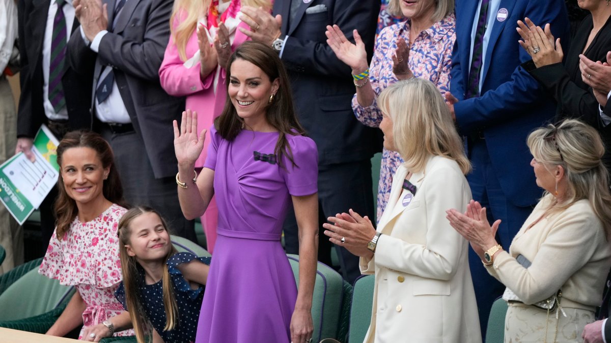 Kate, Princess of Wales, is at Wimbledon in a rare appearance – NBC10 ...