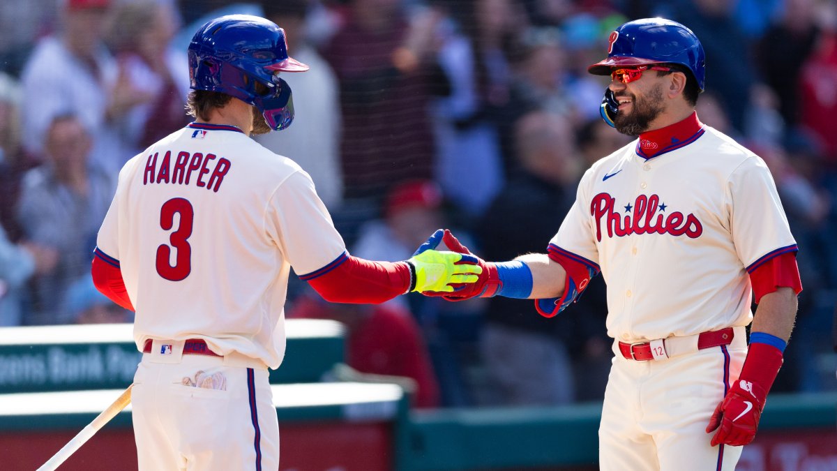 Phillies lineup takes two giant steps forward with return of Harper and Schwarber – NBC10 ...