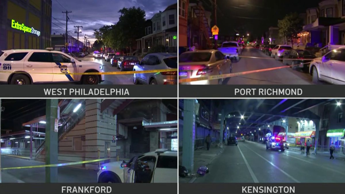 9 people shot, 1 dead, over 8 hours – NBC10 Philadelphia