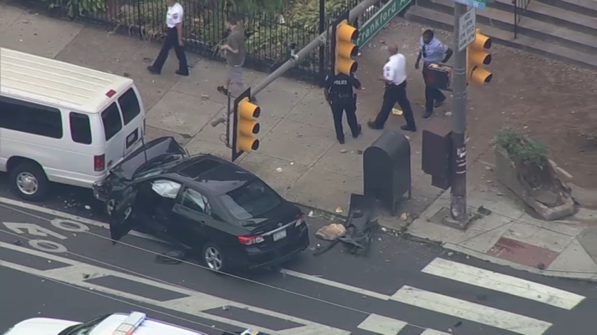 Man standing on corner hit by car, killed in Philly – NBC10 Philadelphia