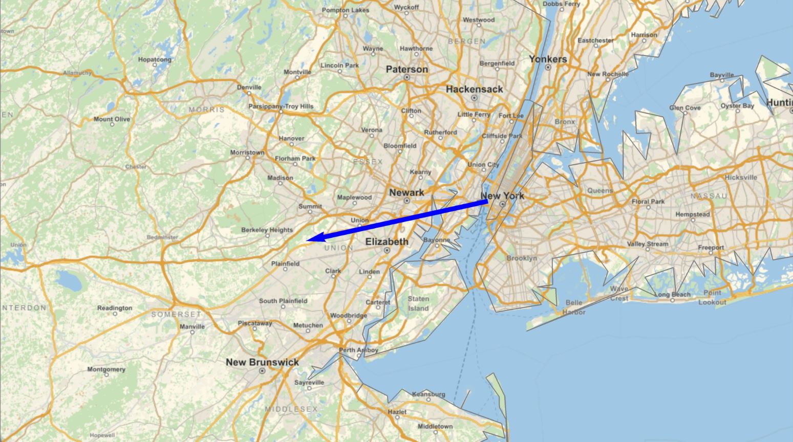 NYC meteor track: Flew over the city to New Jersey – NBC10 Philadelphia