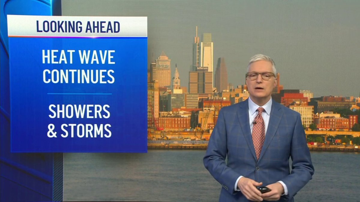 Heat wave continues with chances for showers – NBC10 Philadelphia