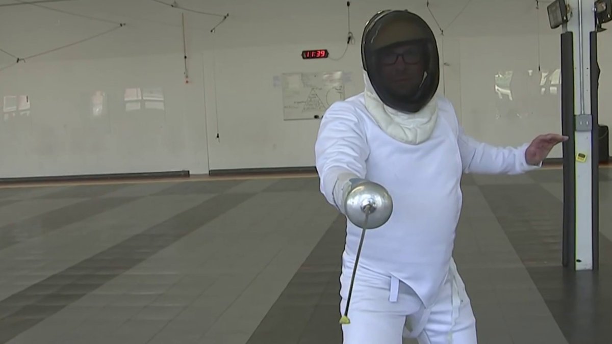 On guard! Matt puts on the fencing gear and ‘Tries That’ – NBC10 ...