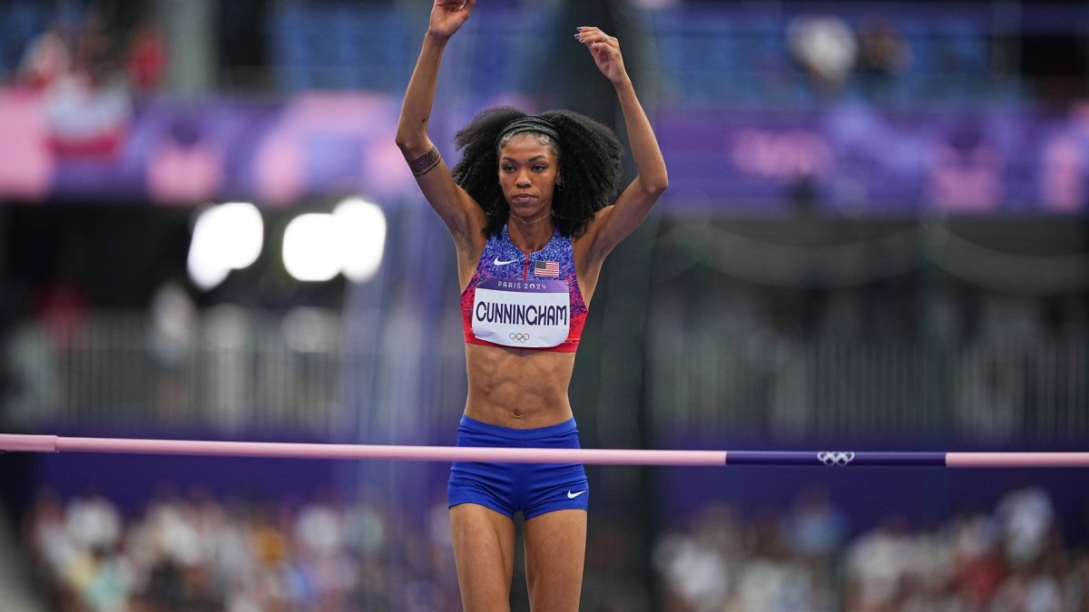 HIGHLIGHTS: Team USA’s Vashti Cunningham finishes 5th in high jump ...