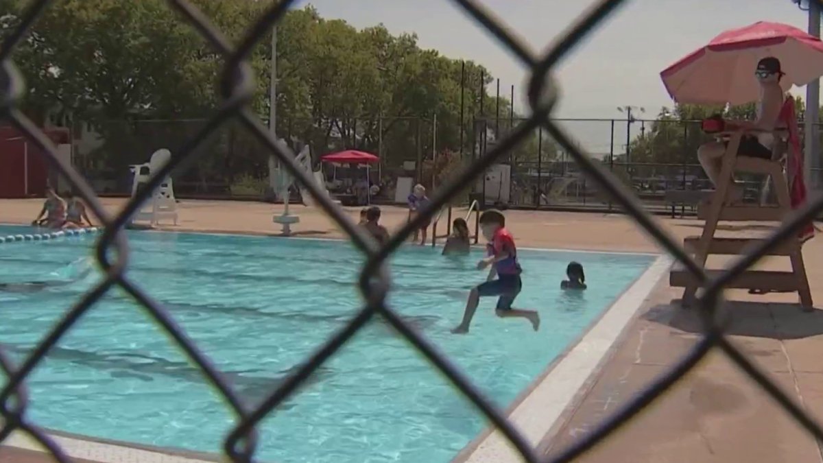 Wednesday’s extreme heat brought many to public pools to cool off ...