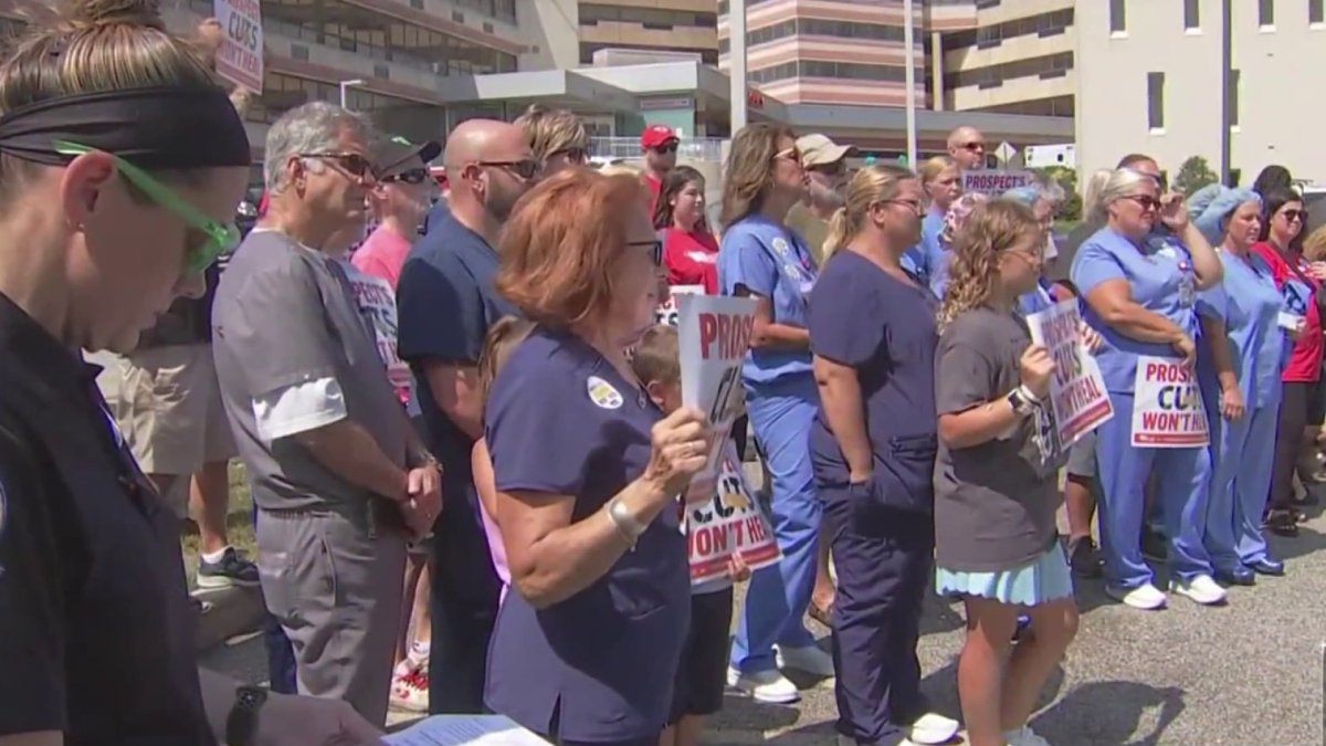 Nurses, staff rally to save Taylor Hospital in Delco – NBC10 Philadelphia