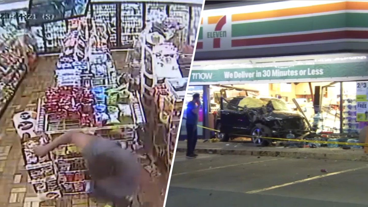 Caught on Cam: SUV slams into Philly 7-Eleven – NBC10 Philadelphia