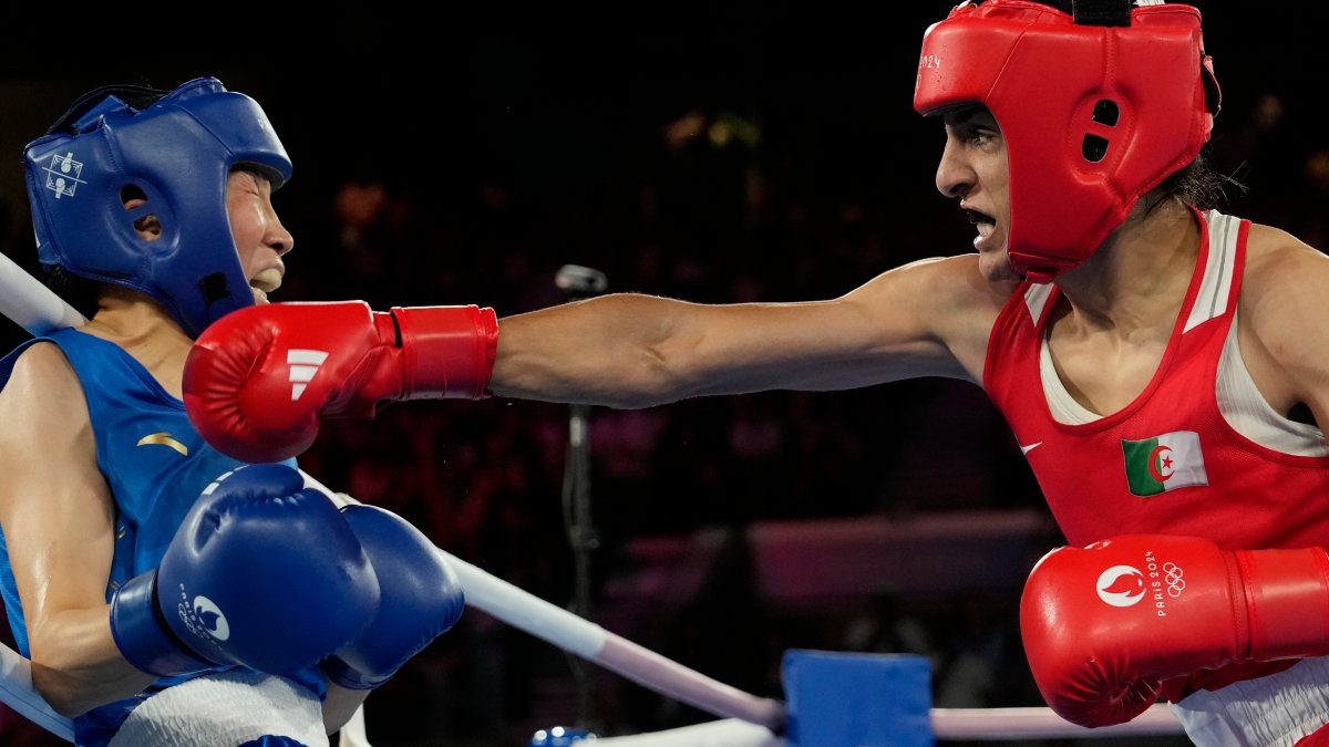 Algerian boxer Imane Khelif wins gold medal at 2024 Olympics – NBC10 ...