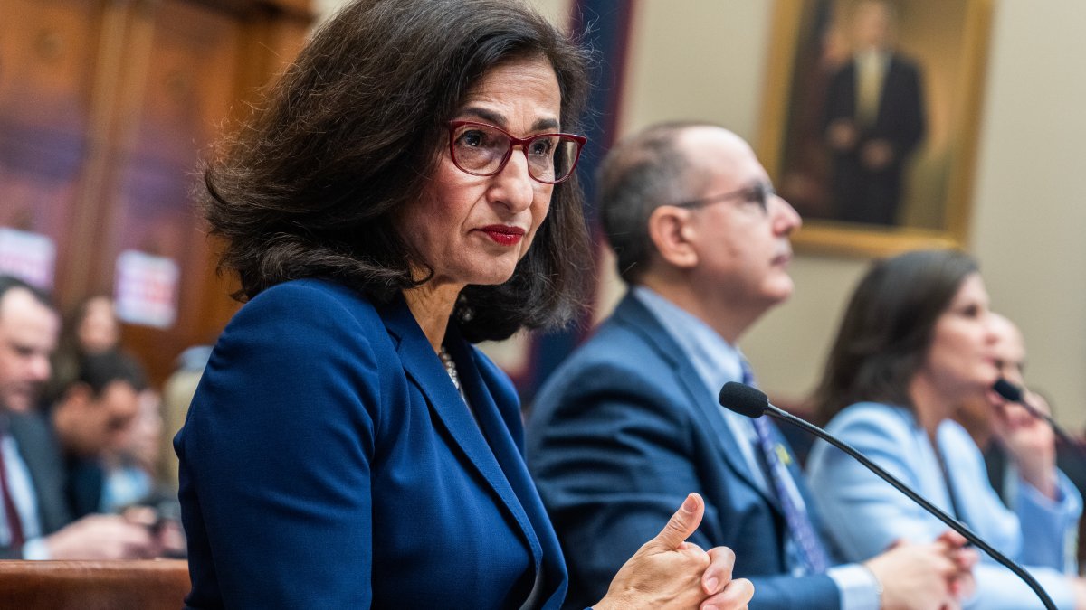 Minouche Shafik steps down as president of Columbia University – NBC10 ...