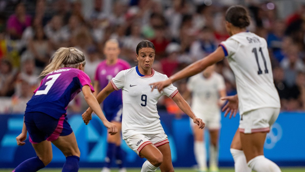 Live updates: USWNT playing Germany in 2024 Olympics semifinals – NBC10 ...