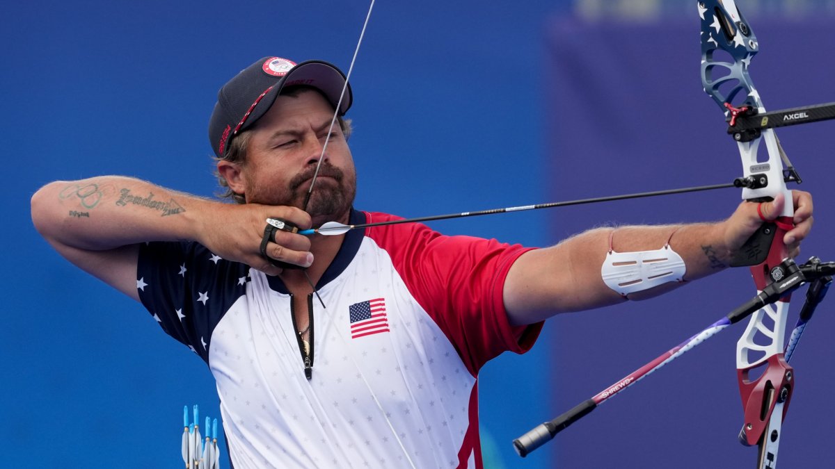 Team USA’s Brady Ellison earns Olympic silver in men’s archery – NBC10 ...