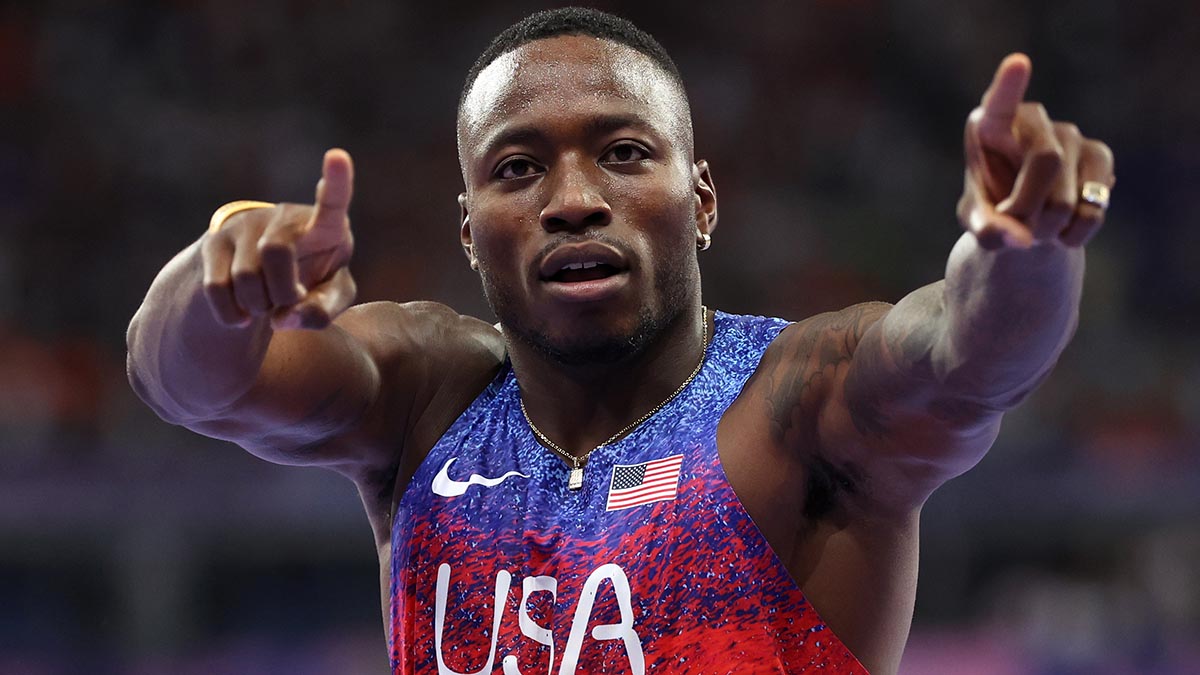 Grant Holloway wins gold in 110m hurdles – NBC10 Philadelphia