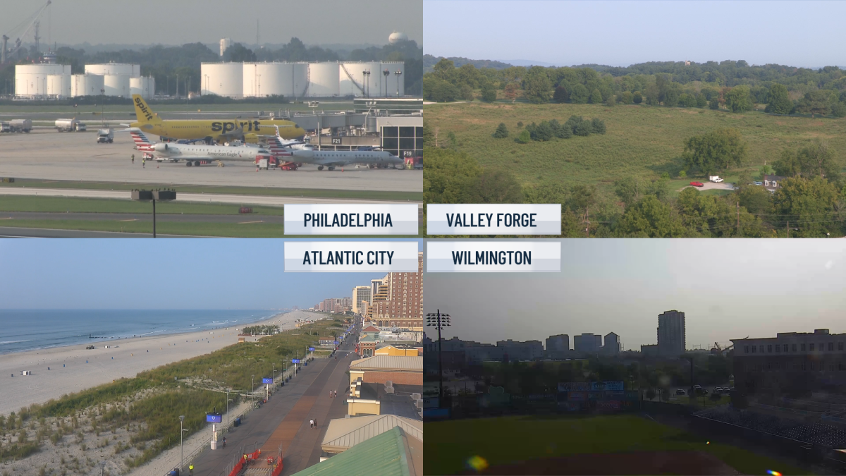 Philly skies hazy due to Canadian wildfire smoke. What to know – NBC10 ...