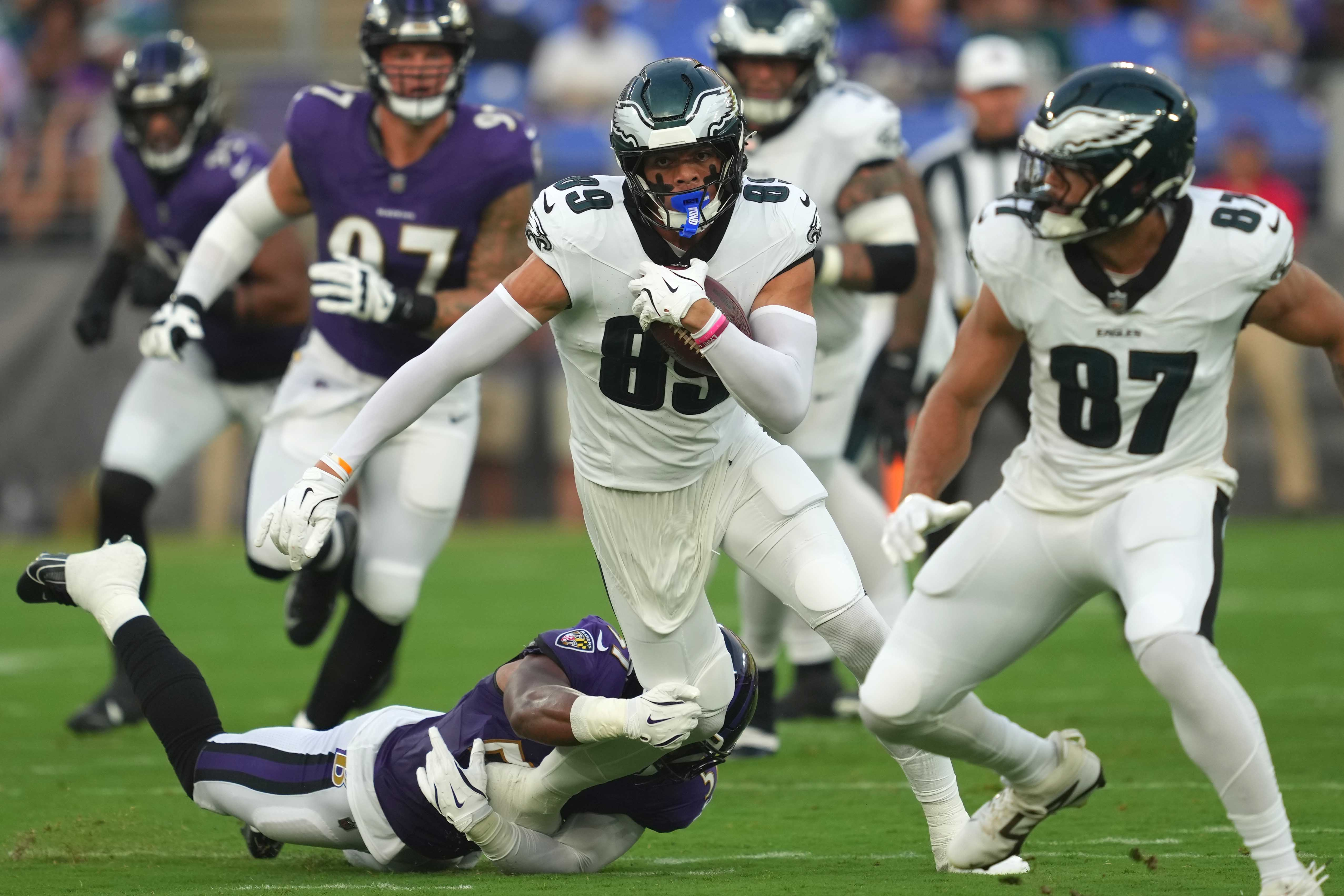 Eagles rookie Johnny Wilson in concussion protocol – NBC10 Philadelphia
