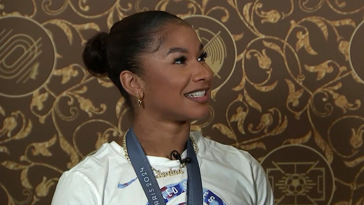 Jordan Chiles on Team USA’s gymnastics win: at the 2024 Olympics ...