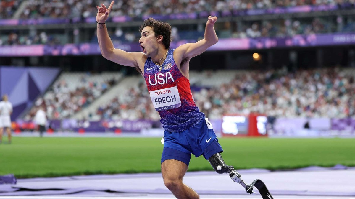 Ezra Frech wins 100m T63 gold at 2024 Paralympics in Paris – NBC10 ...