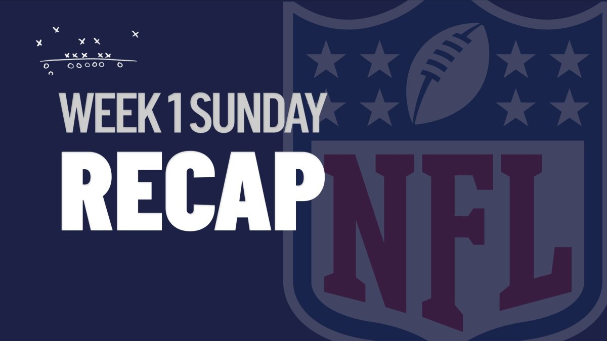 Scores and stats from week 1 of the 2024 NFL season – NBC10 Philadelphia