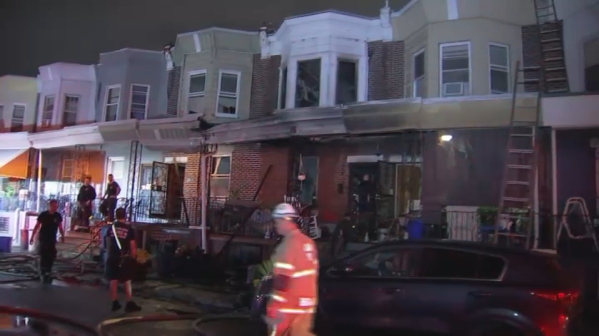 Firefighters quickly extinguish rowhome fire in Tioga – NBC10 Philadelphia
