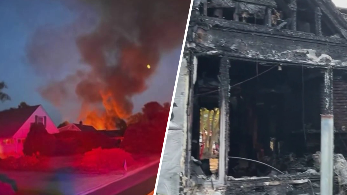 House explosion, fire shocks Bucks Co. neighborhood, police say – NBC10 ...