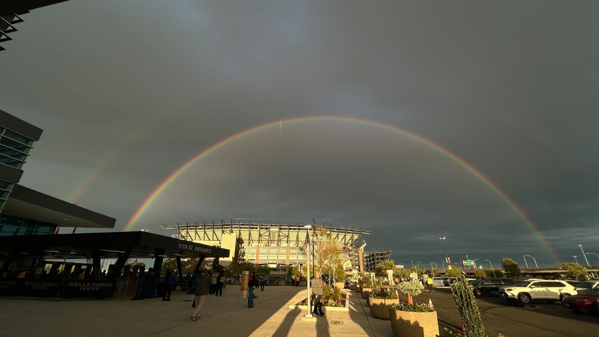 Photos of double rainbow over Philadelphia and New Jersey – NBC10 ...