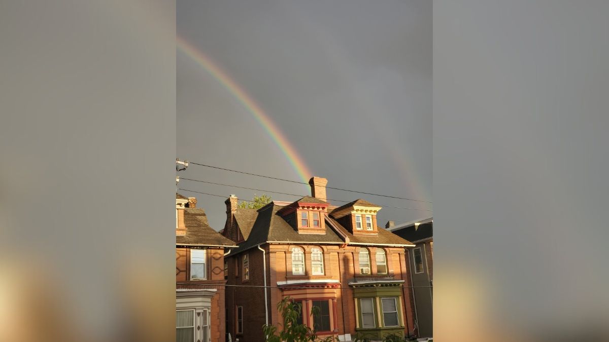 Photos of double rainbow over Philadelphia and New Jersey – NBC10 ...