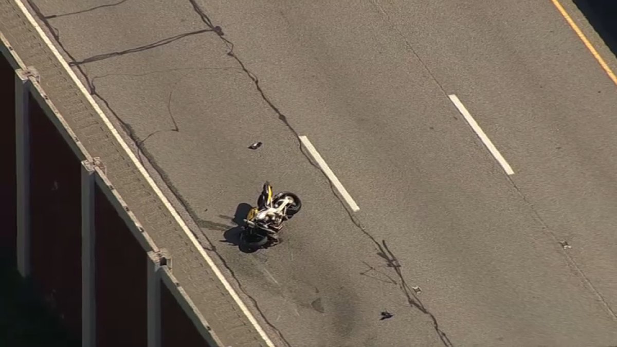 Man dead after motorcycle collided with box truck, vehicle along Route ...