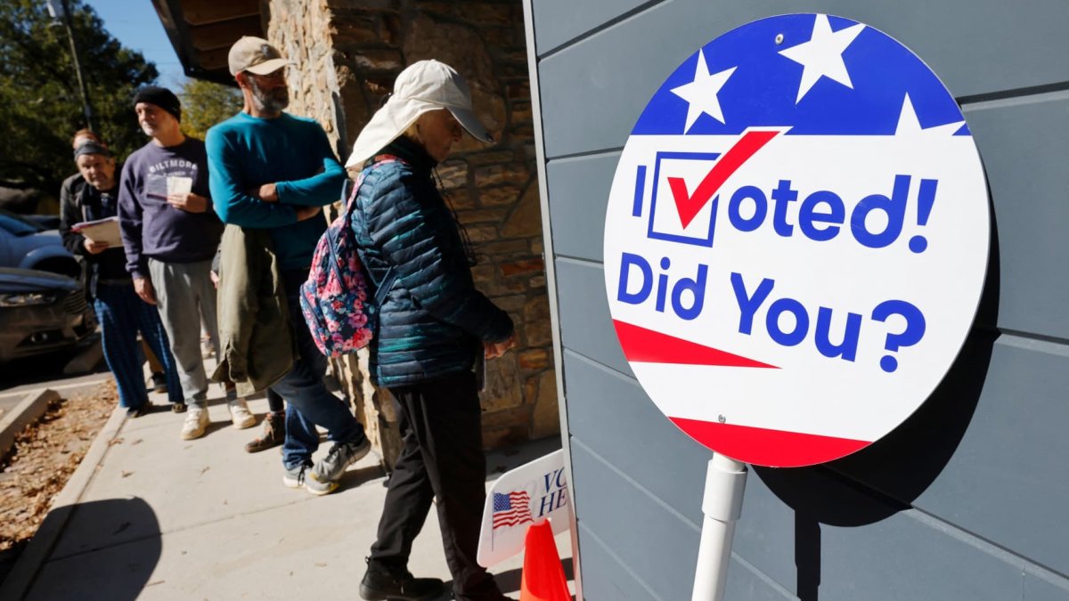 More than 46 million early voters already cast ballots as Harris, Trump ...